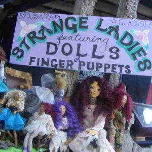 Strange Ladies Dolls and Finger Puppets - Oregon Country Fair